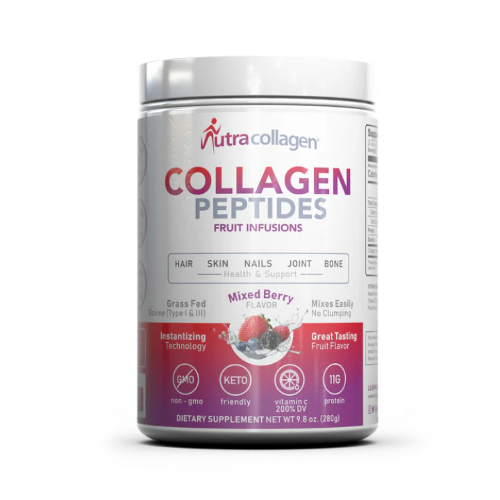 Collagen Peptides Fruit Infusions - Mixed Berry – NutraCollagen