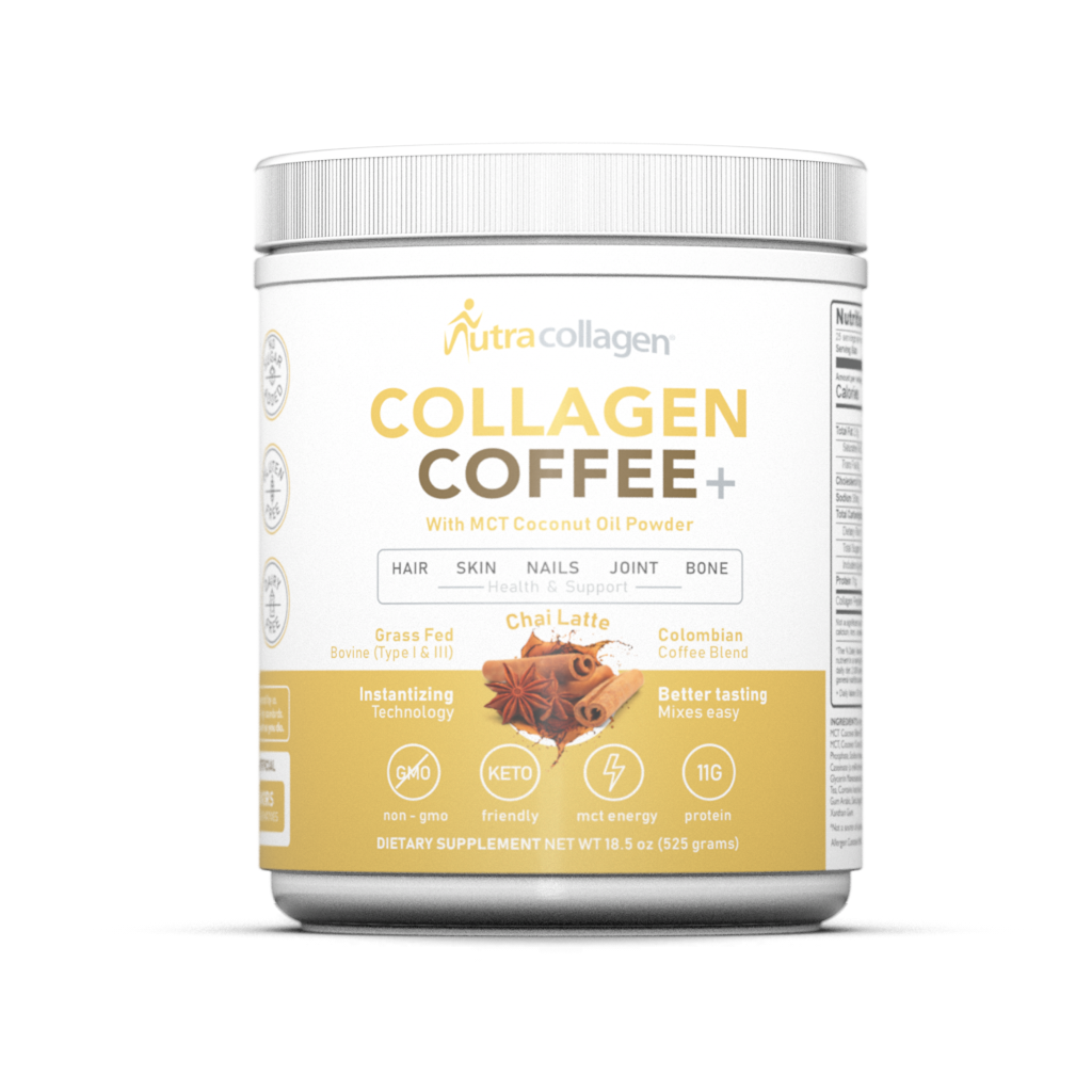 Collagen Coffee+ CHAI LATTE – NutraCollagen